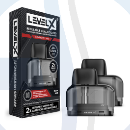 Level X Refillable Dual Coil Pod